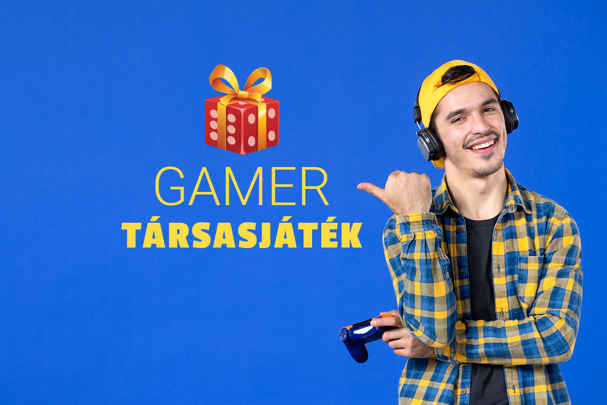 Ajándékozz Egyedi Társasjátékot! - Gamer társasjáték
